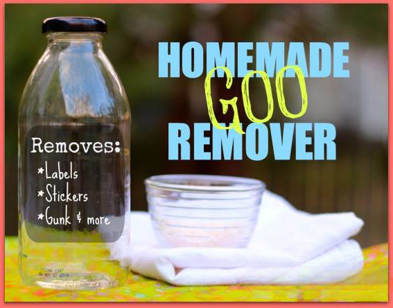 How to Make Homemade Natural Adhesive and Goo Remover - Healthylifestyle
